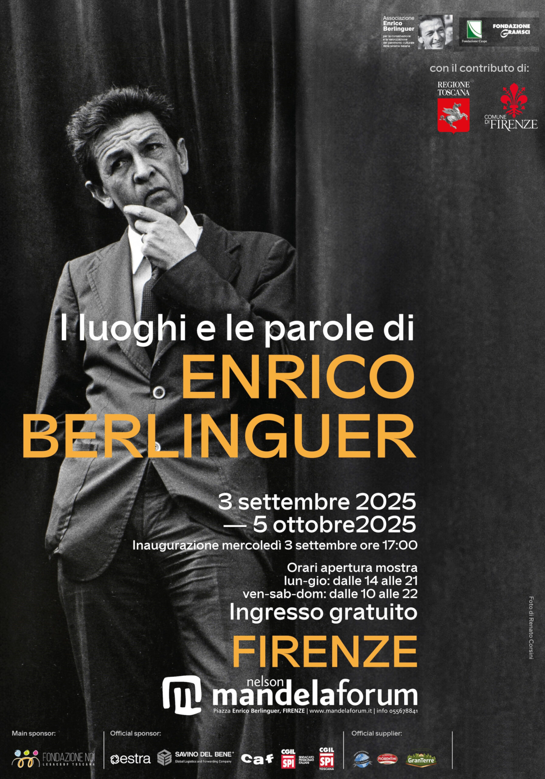 Mandela Forum I Luoghi e le parole di Enrico Berlinguer - Mandela Forum